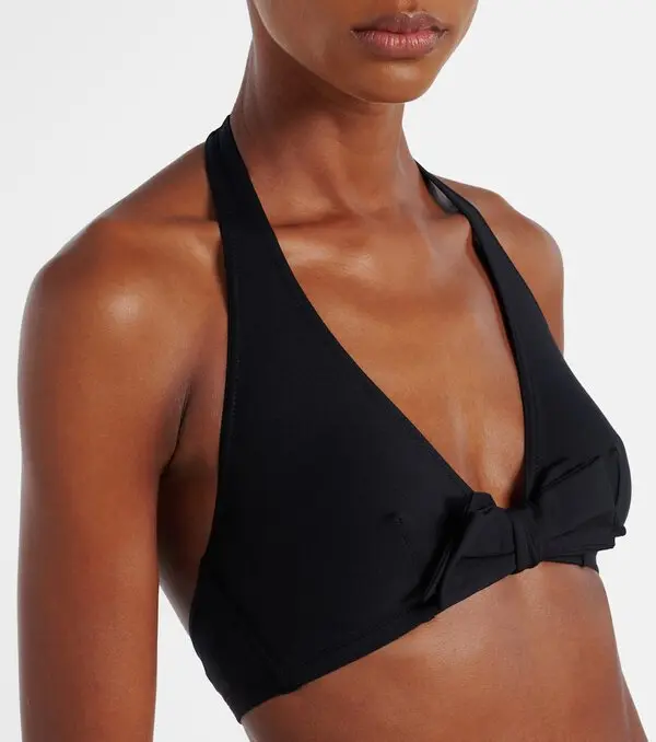 ERES Halterneck Bikini Top - Black