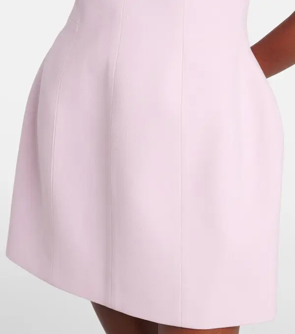 Blumarine Embellished Crêpe Minidress