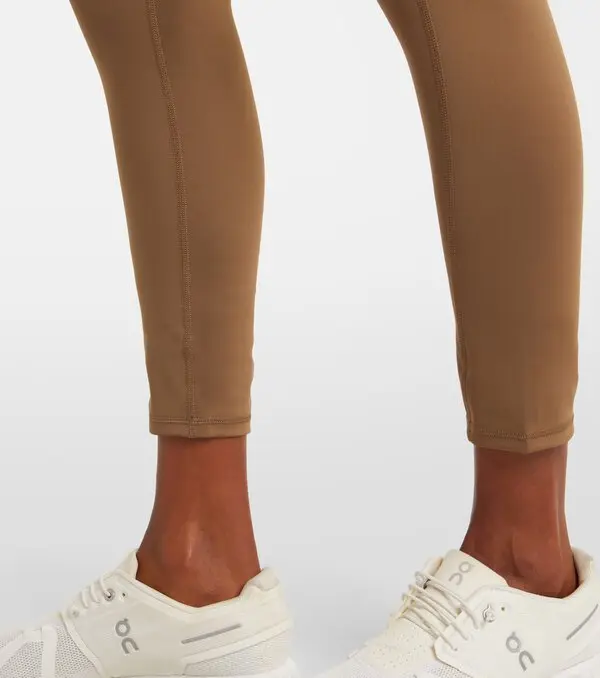 Adidas By Stella McCartney Yoga High-rise Leggings - Brown