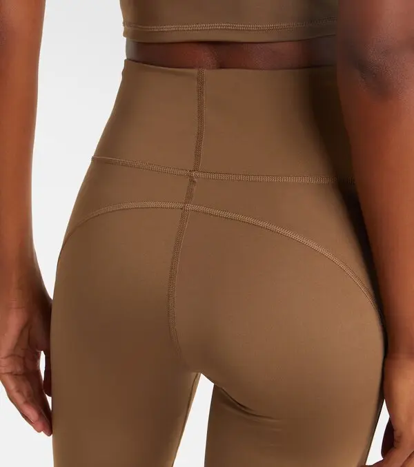 Adidas By Stella McCartney Yoga High-rise Leggings - Brown