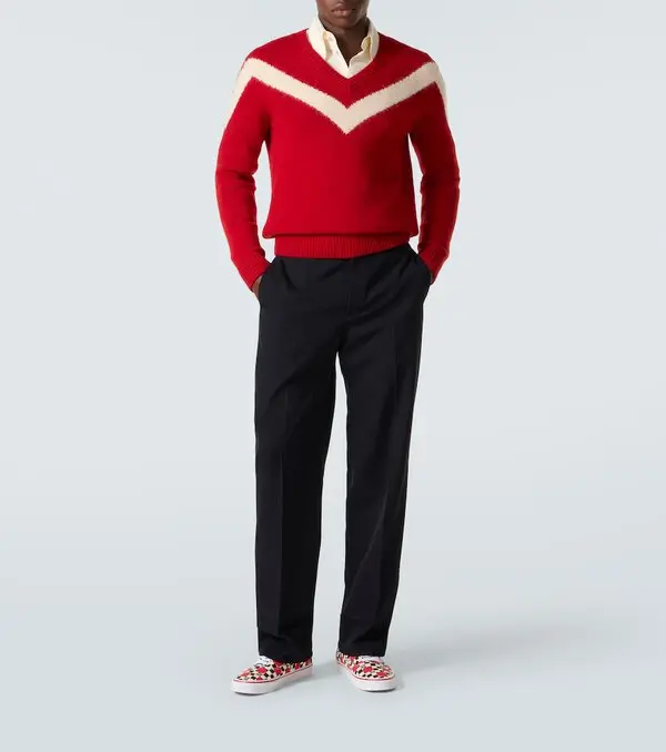 Valentino Garavani X Vans Vlogo Canvas Sneakers - White