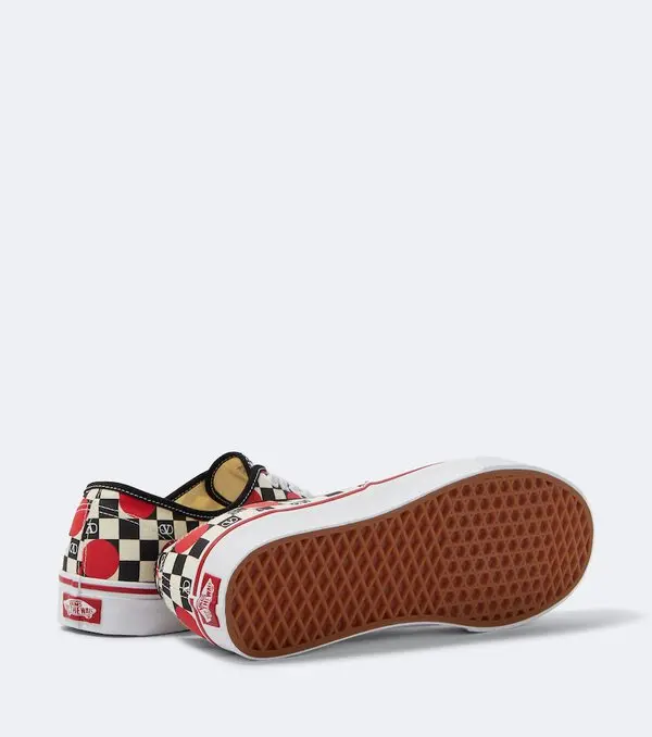 Valentino Garavani X Vans Vlogo Canvas Sneakers - White
