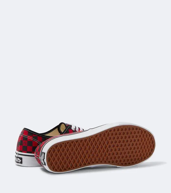 Valentino Garavani X Vans Vlogo Checked Sneakers - Red