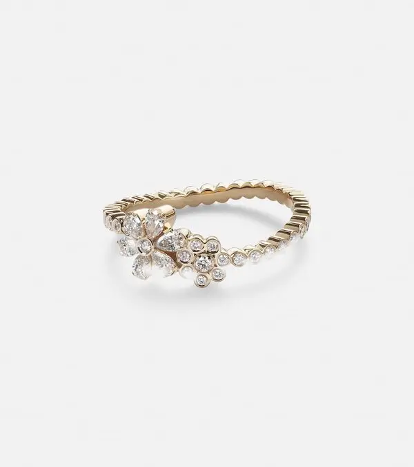 Sophie Bille Brahe Cosmos Fleur Ring - Gold