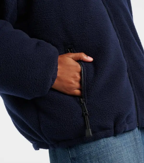 Miu Miu Down-filled Fleece Jacket - Blue