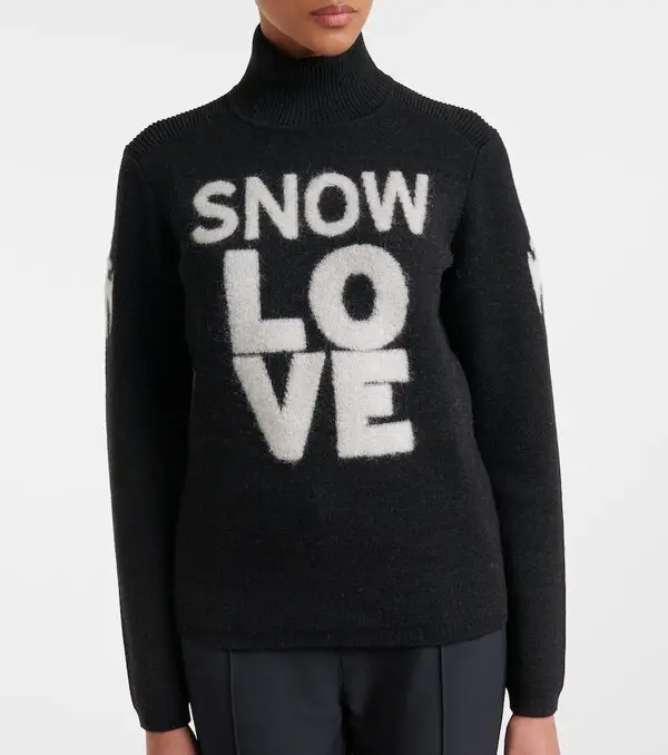 Toni Sailer Intarsia Wool Sweater