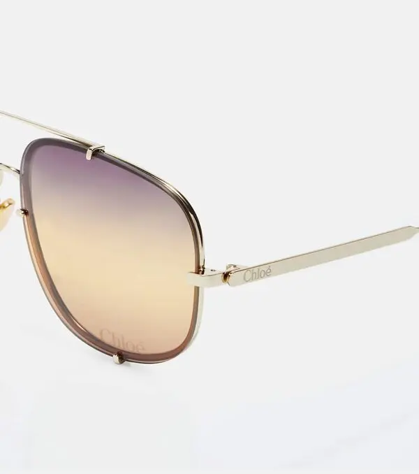 Chloé Aviator Sunglasses