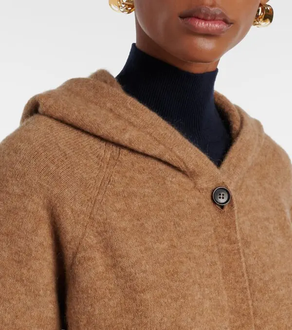 Max Mara Moscova Mohair And Wool-blend Cardigan