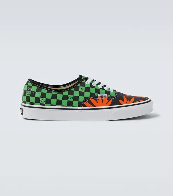 Valentino Garavani X Vans Vlogo Printed Sneakers