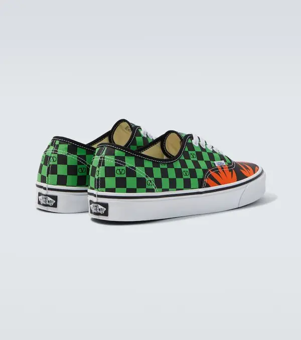 Valentino Garavani X Vans Vlogo Printed Sneakers