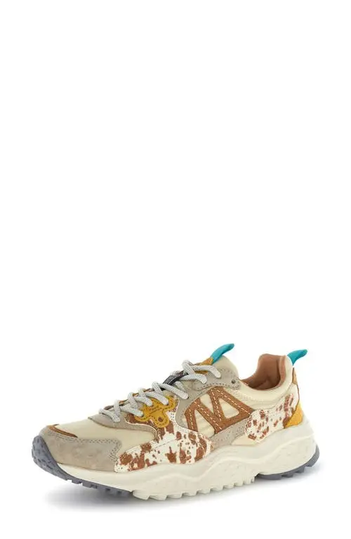 FLOWER MOUNTAIN Solin Sneaker - Beige/khaki