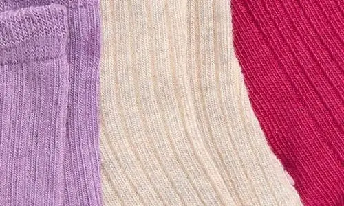CAPELLI NEW YORK Six-pair Ribbed Crew Socks
