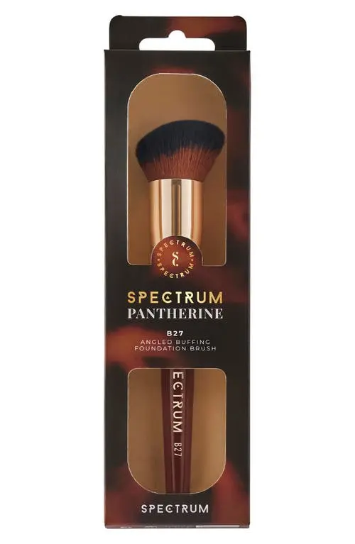SPECTRUM Pantherine Angled Buffing Foundation Brush