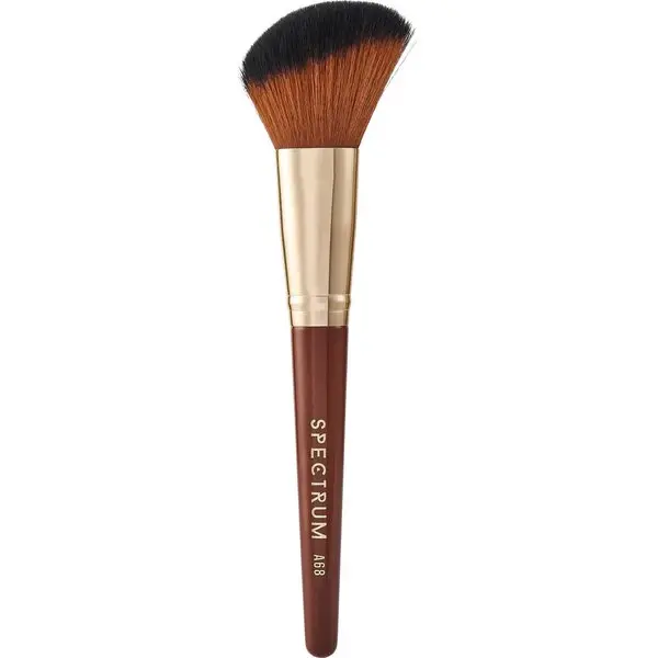 SPECTRUM Pantherine Large Angled Powder Brush - Brown