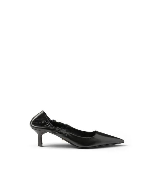 Prada Leather Pumps - Black