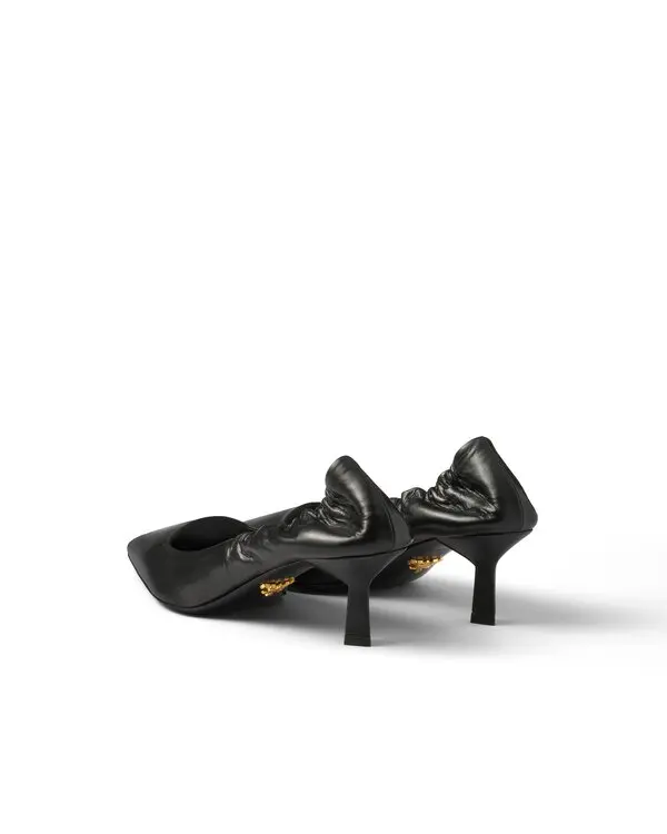 Prada Leather Pumps - Black