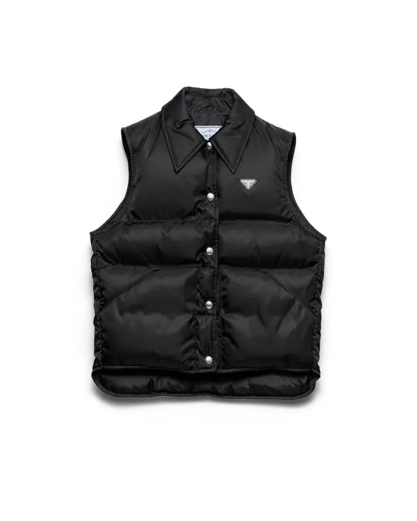 Prada Down Padded Re-nylon Vest