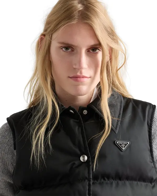 Prada Down Padded Re-nylon Vest