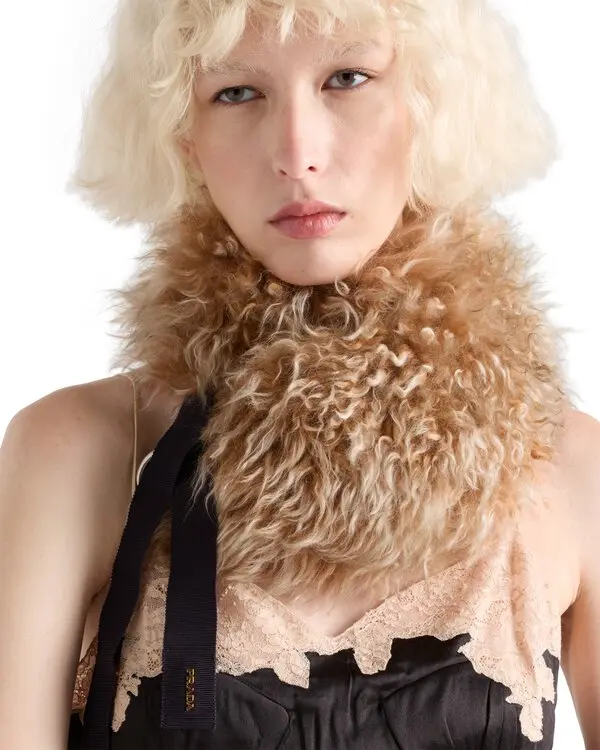 Prada Silk And Lace Dress