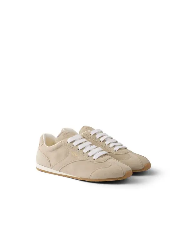 Prada Suede Sneakers - Grey