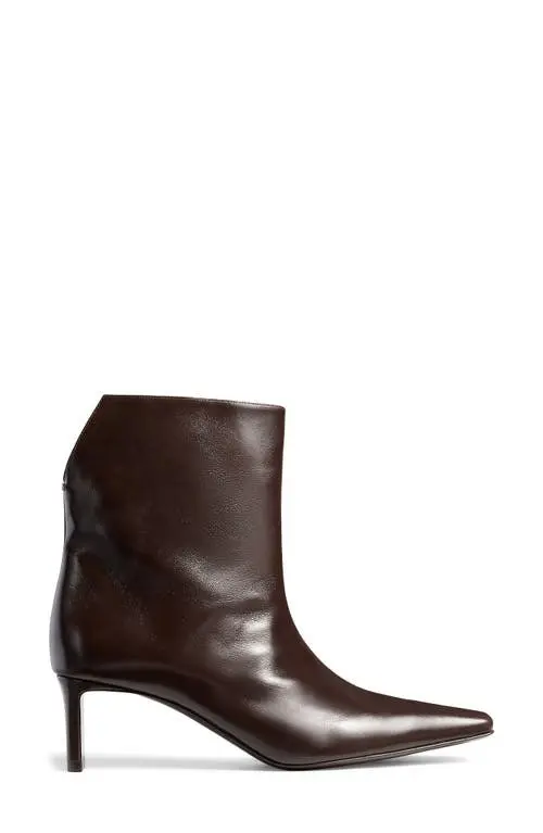 Khaite Ona Ankle Boots - Chocolate