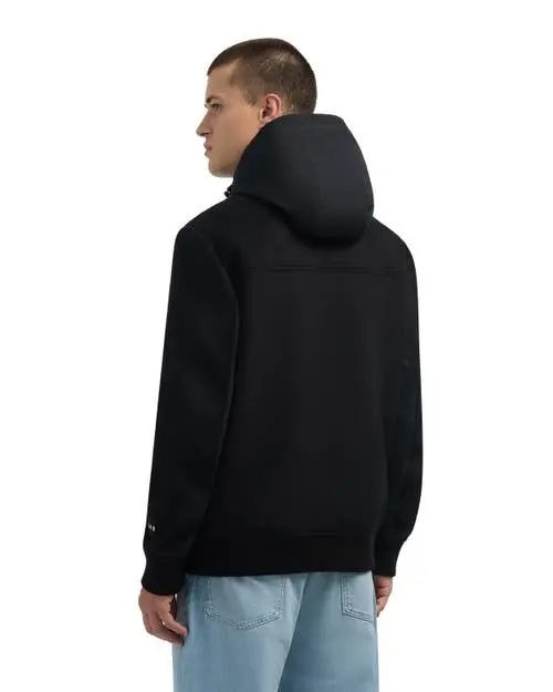 Pajar Hader Wool Blend Bomber Jacket With Removable Hooded Bib - Black