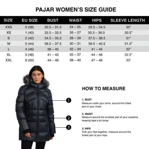 Pajar Hader Wool Blend Bomber Jacket With Removable Hooded Bib - Black