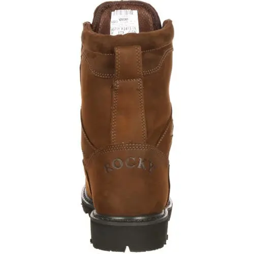 ROCKY Steel Toe Waterproof Insulated Work Boots