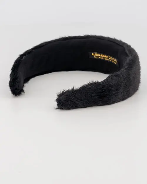 Alexandre De Paris Faux Fur Headband