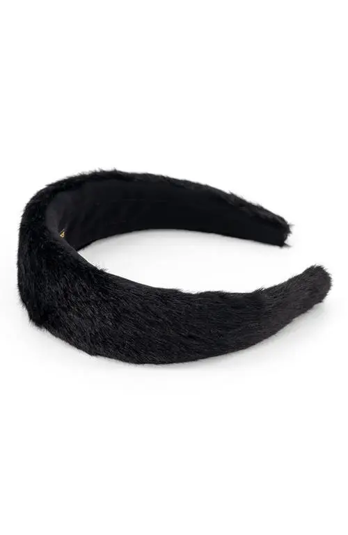 Alexandre De Paris Faux Fur Headband