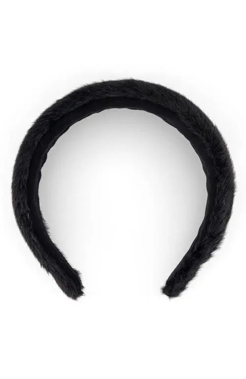 Alexandre De Paris Faux Fur Headband
