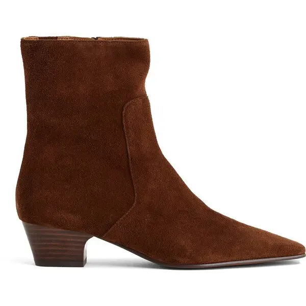 Madewell The Lexie Ankle Bootie - Rich Brown