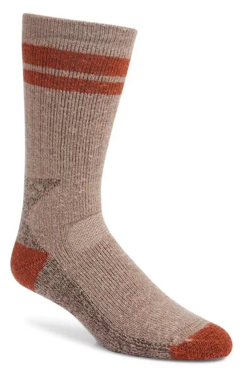 Smartwool Mountaineer Maximum Cushion Tall Wool Blend Socks - Fossil