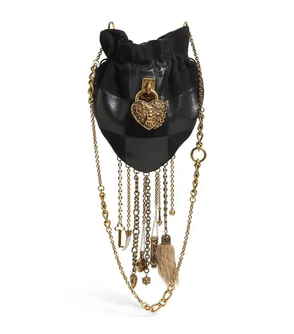 Chloé Patchwork-leather Charms Cross-body Bag - Black