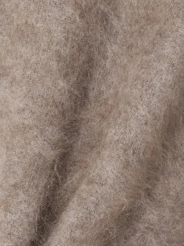 LISA YANG Lexia Brushed-cashmere Sweater