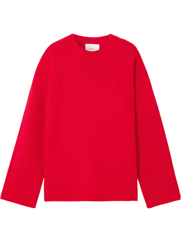 LISA YANG Kristy Cashmere Sweater - Red