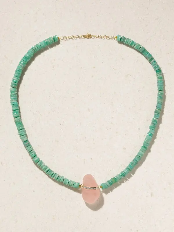 Jia Jia Aurora Multi-stone Necklace - Gold