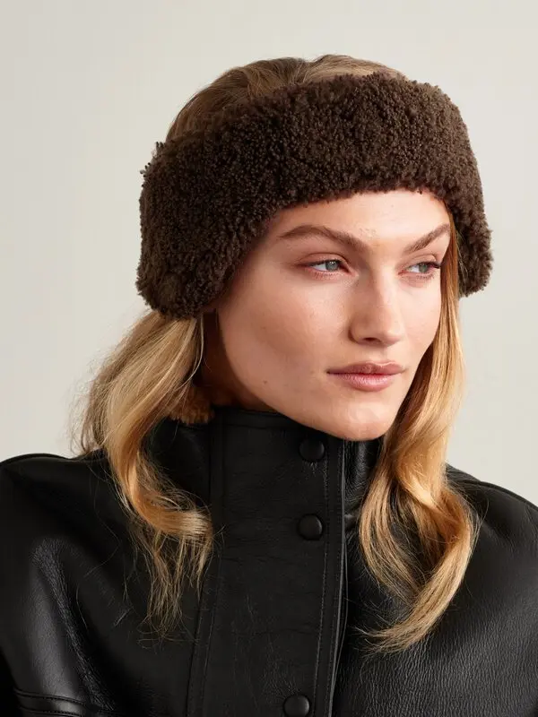 YVES SALOMON Shearling Earmuffs