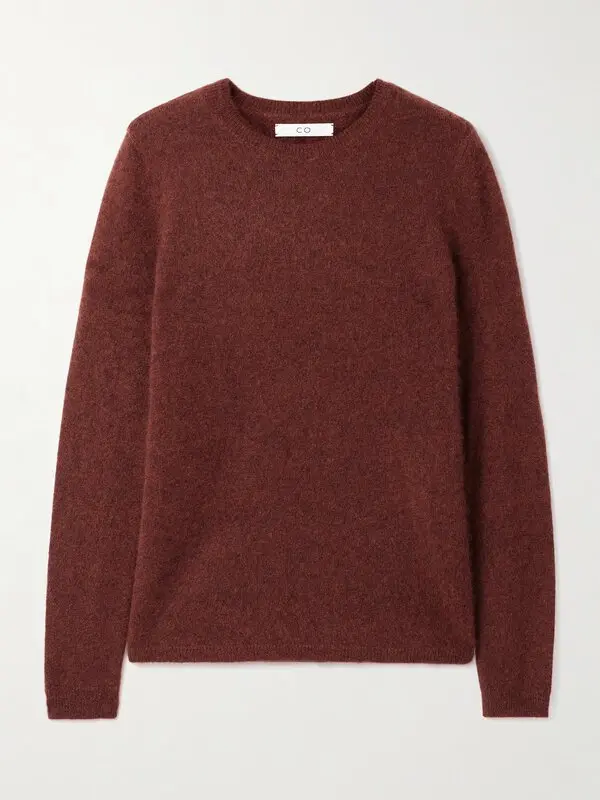 Co Cashmere And Silk-blend Crewneck Sweater