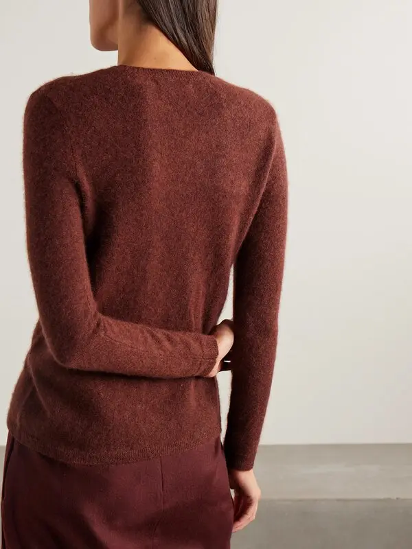 Co Cashmere And Silk-blend Crewneck Sweater