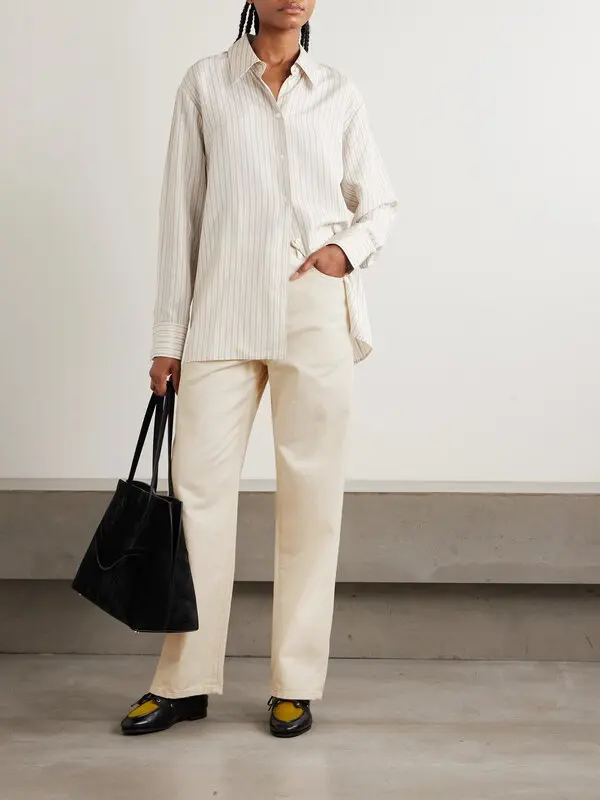 RÓHE High-rise Wide-leg Jeans