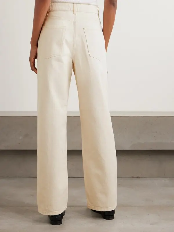 RÓHE High-rise Wide-leg Jeans