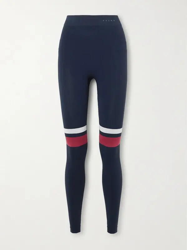 Falke Striped Ski Leggings