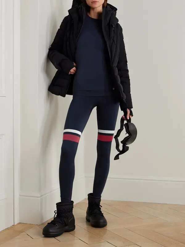 Falke Striped Ski Leggings