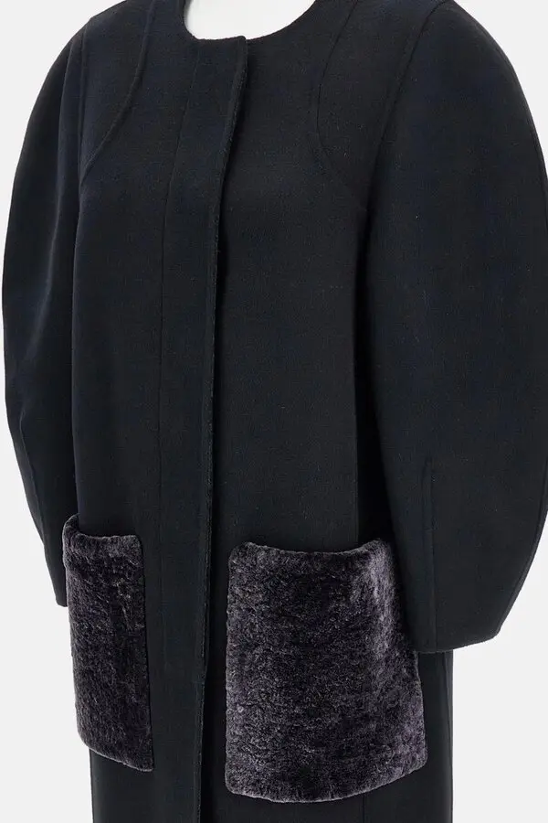 Fendi Double Wool Overcoat