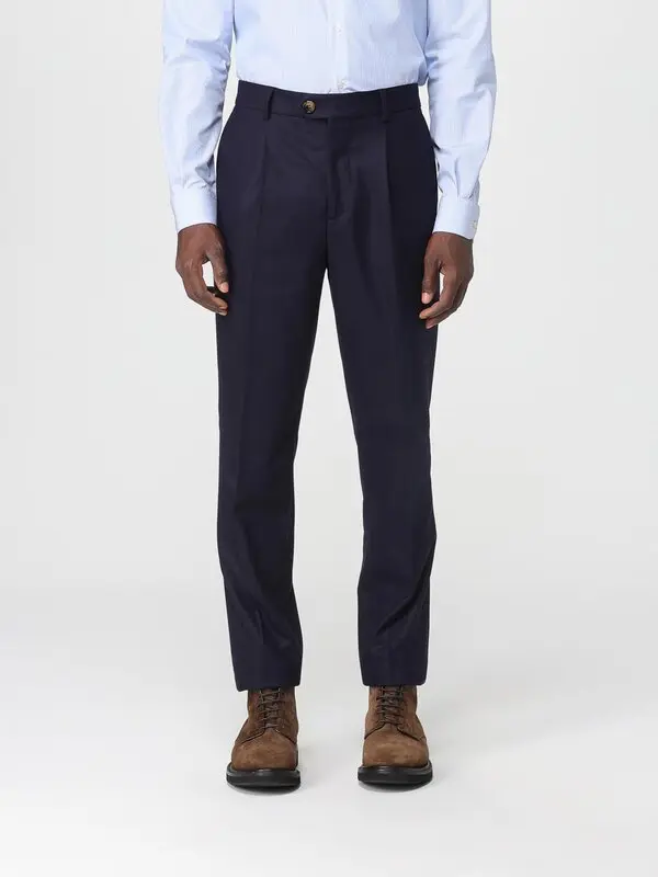 Brunello Cucinelli Tailored Trousers - Navy