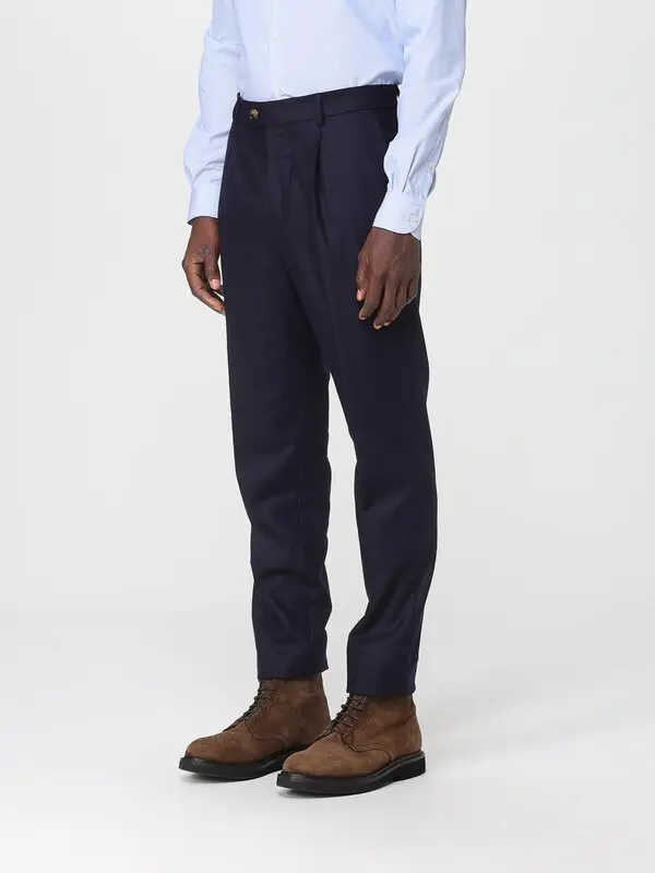 Brunello Cucinelli Tailored Trousers - Navy
