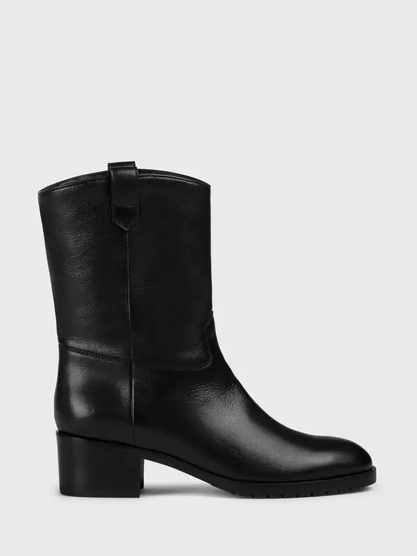 DOUCAL'S Leather Boots - Black