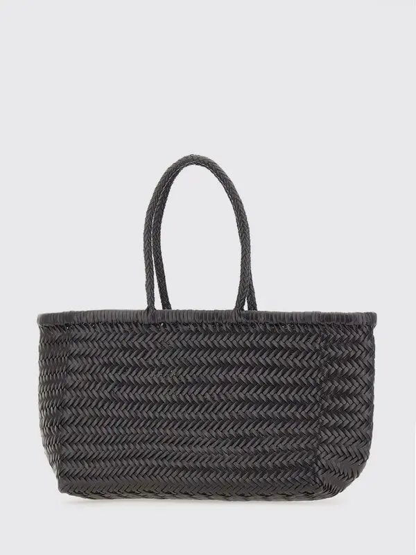 Dragon Diffusion Woven Handbag - Black