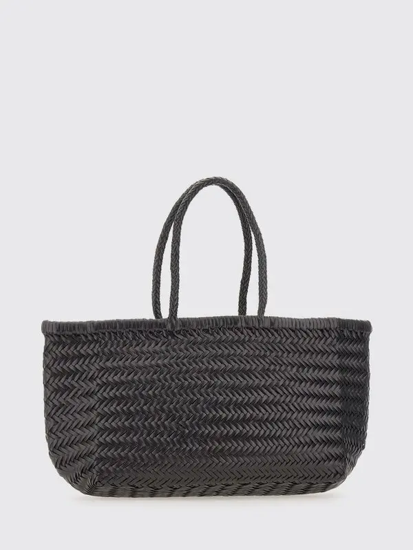 Dragon Diffusion Woven Handbag - Black